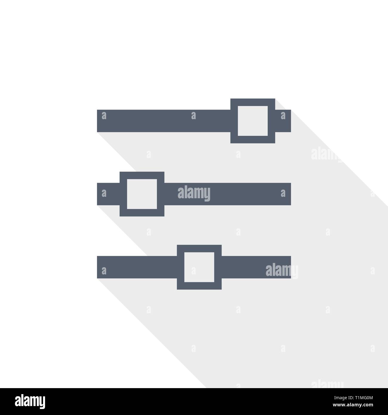 Volume level slider Stock Vector Images - Alamy