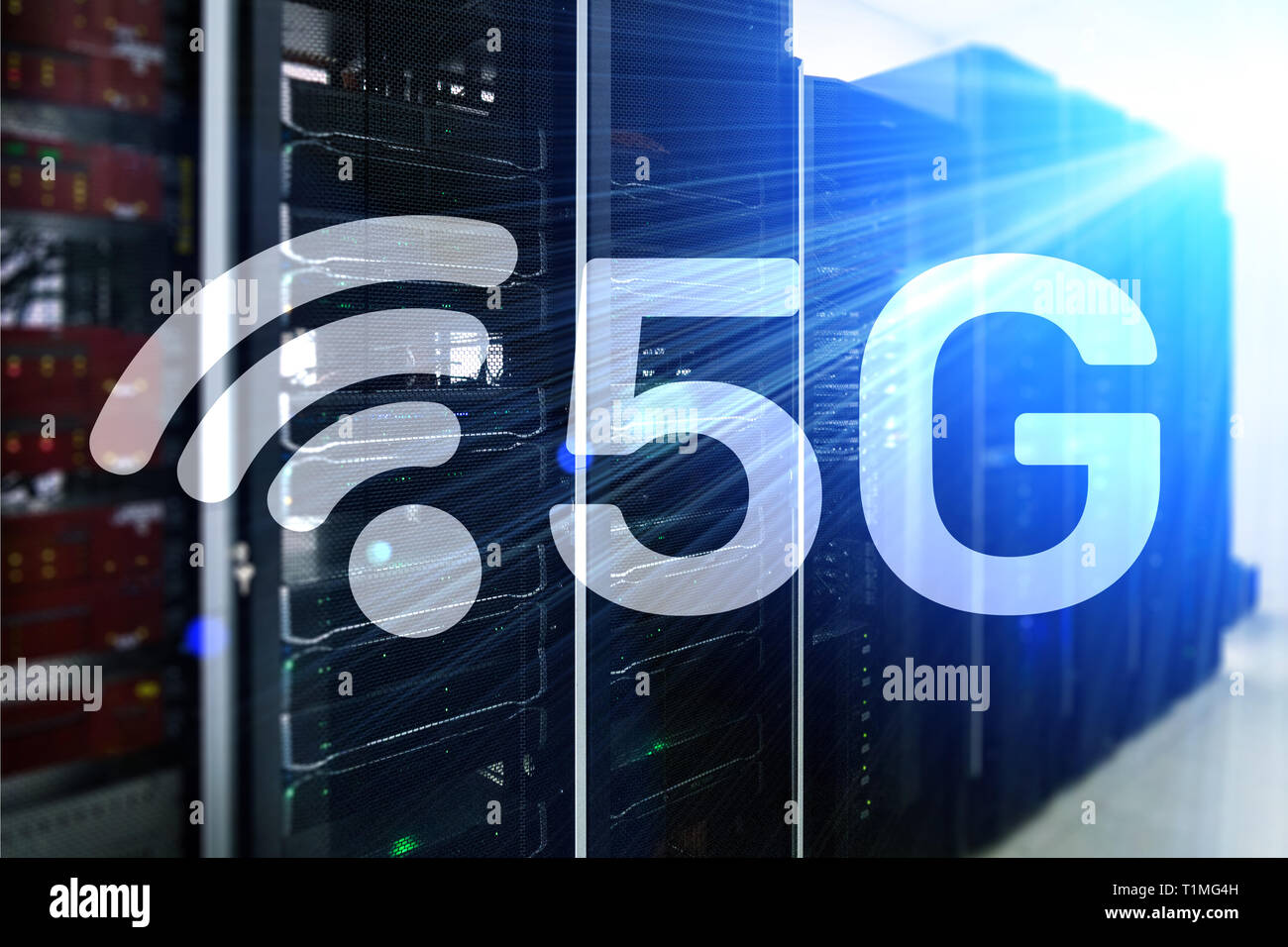 5G Fast Wireless internet connection Communication Mobile Technology ...