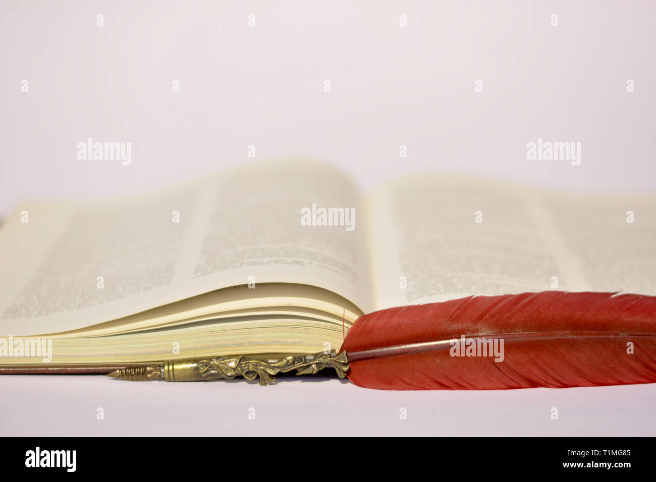 an ancient library of ancient books Stock Photo - Alamy