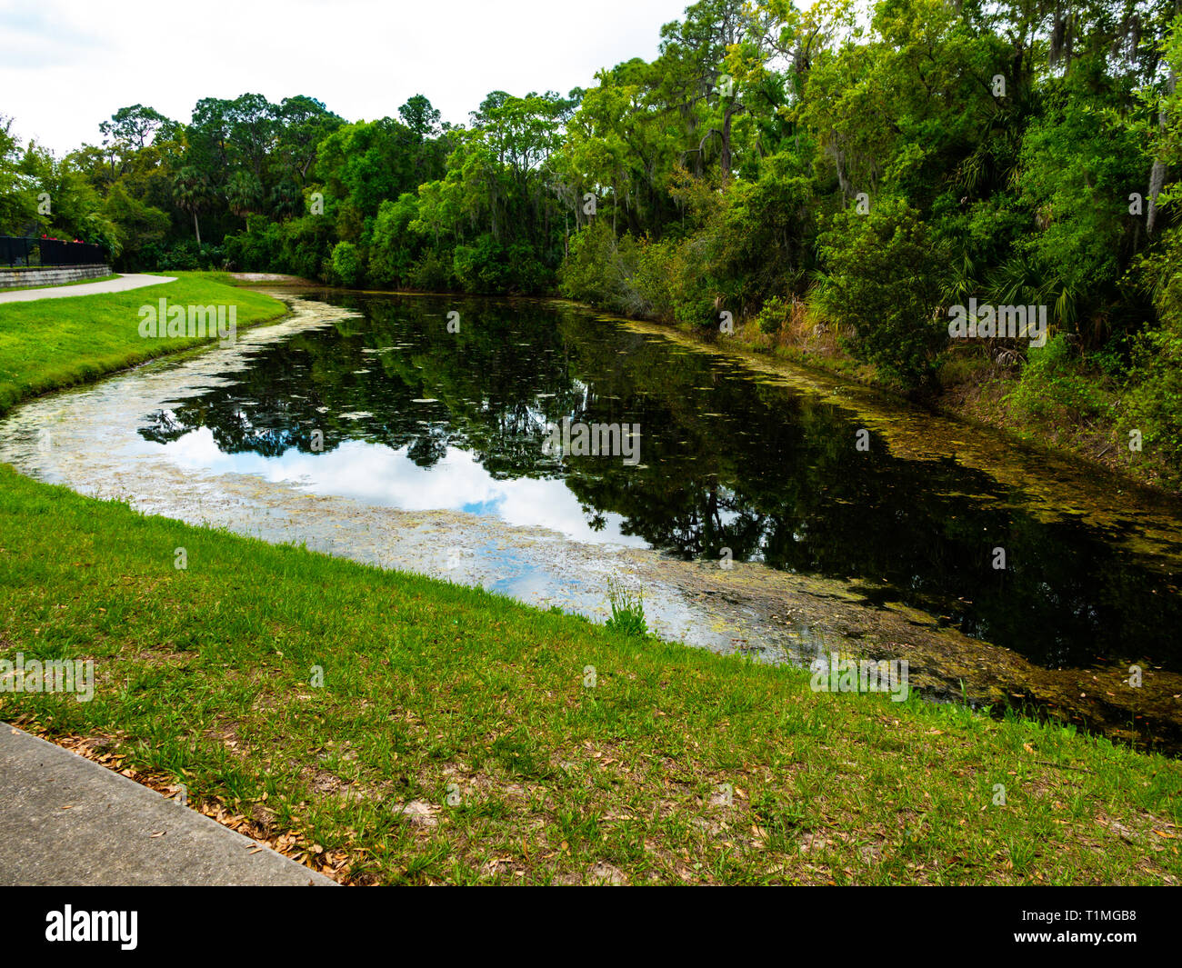 Wet detention basin hi-res stock photography and images - Alamy