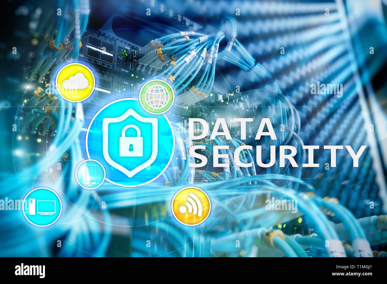 Data security, cyber crime prevention, Digital information protection ...