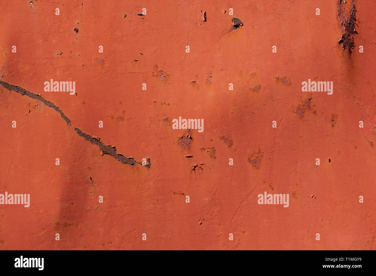 Orange Background rusty container Stock Photo - Alamy