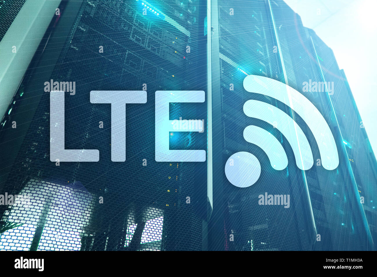 LTE, 5g wireless internet technology concept Stock Photo - Alamy