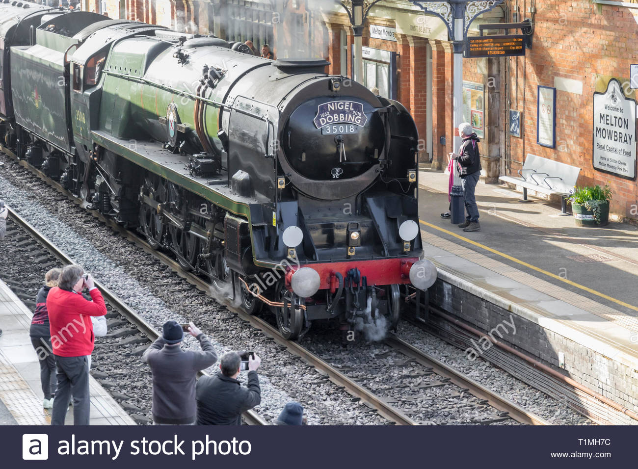 Merchant Navy Class Locomotive High Resolution Stock Photography and ...