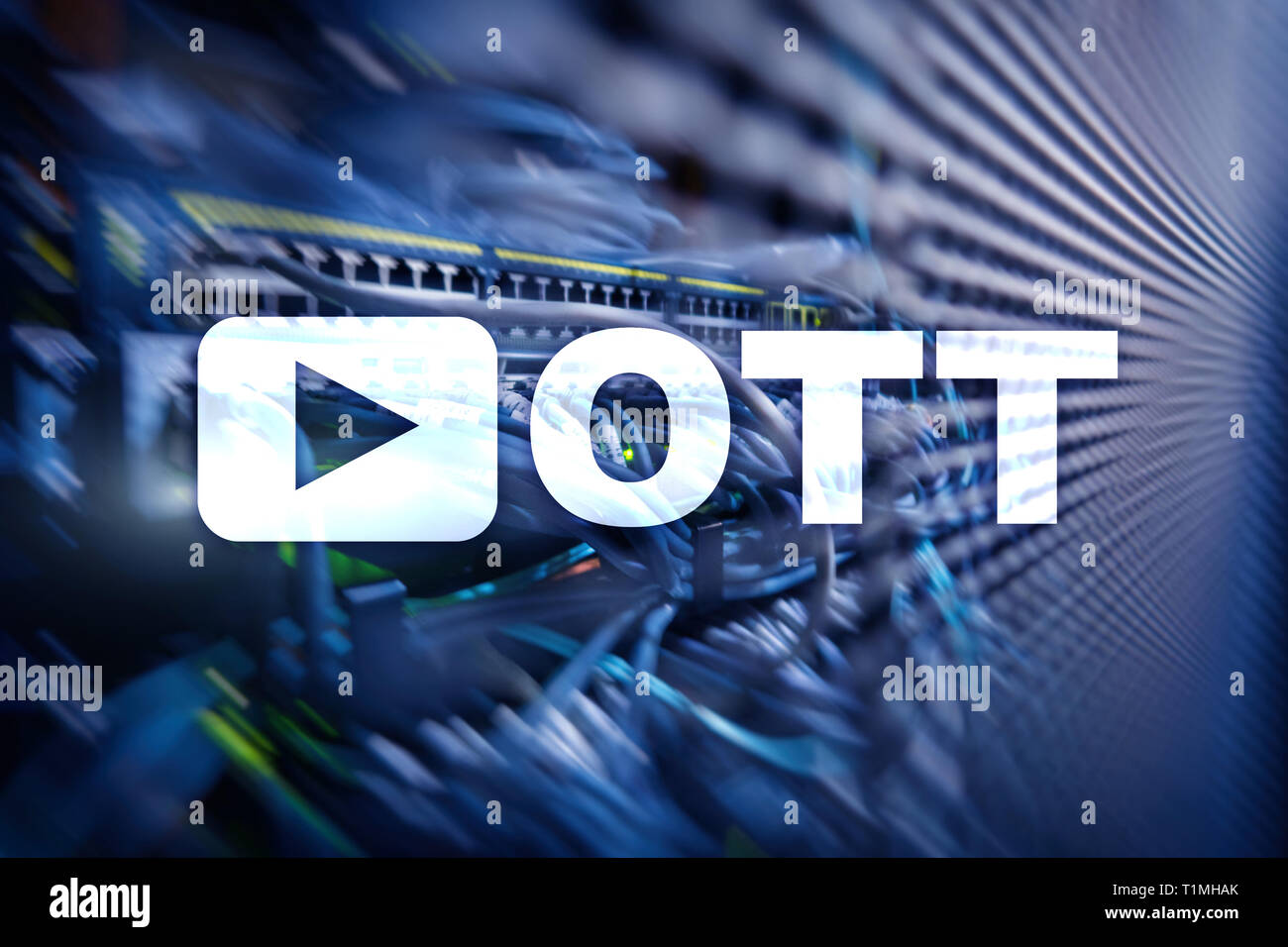 OTT, IPTV, video streaming over the internet Stock Photo - Alamy