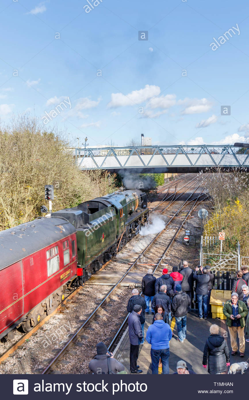 Merchant Navy Class Locomotive High Resolution Stock Photography and ...