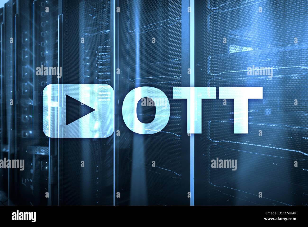 OTT, IPTV, video streaming over the internet Stock Photo - Alamy