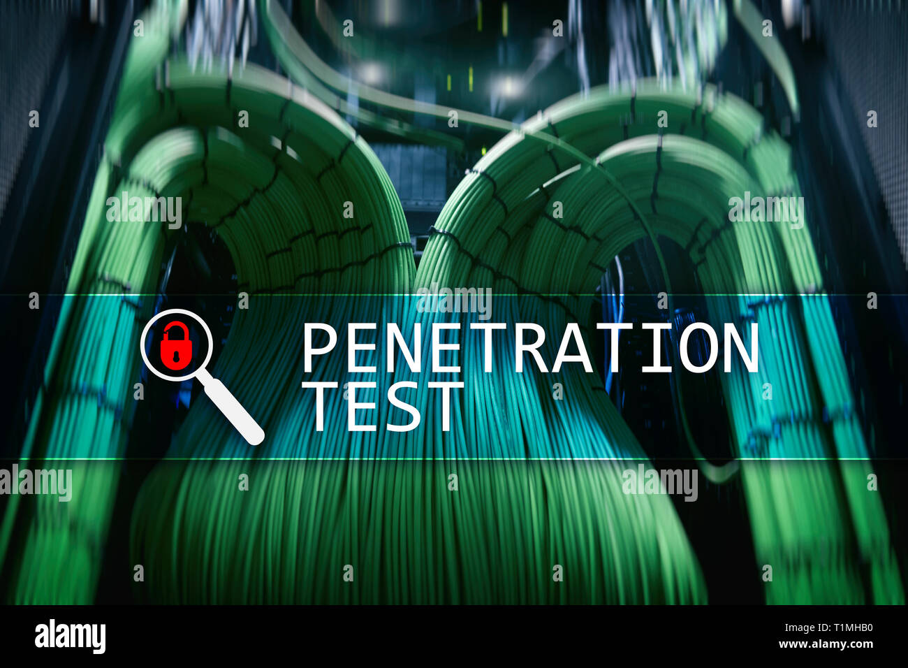 Penetration test. Cybersecurity and data protection Stock Photo - Alamy