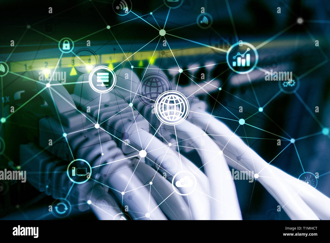 ICT - information and telecommunication technology and IOT - internet ...