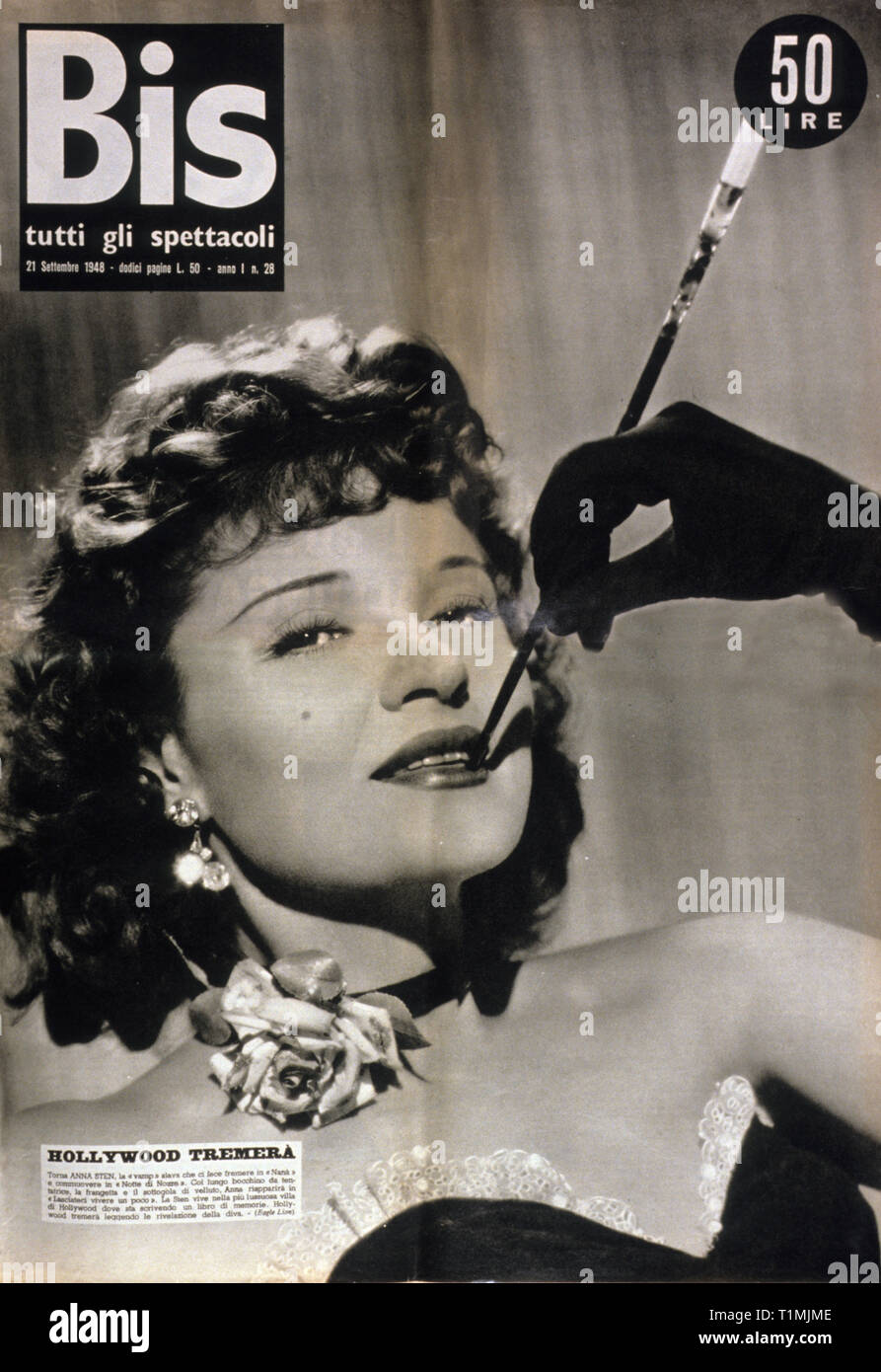 Anna sten hi-res stock photography and images - Alamy