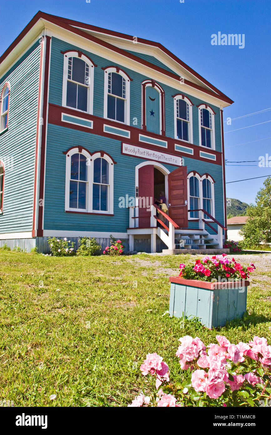 Newfoundland, Bonne Bay, Woody Point Stock Photo - Alamy