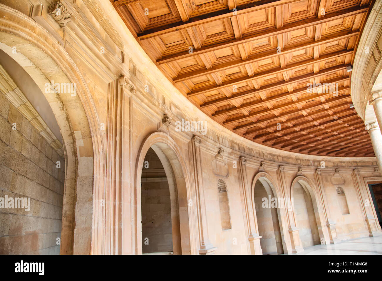 Famous Alhambra palace and cathedrals in Granada, Spain Stock Photo - Alamy