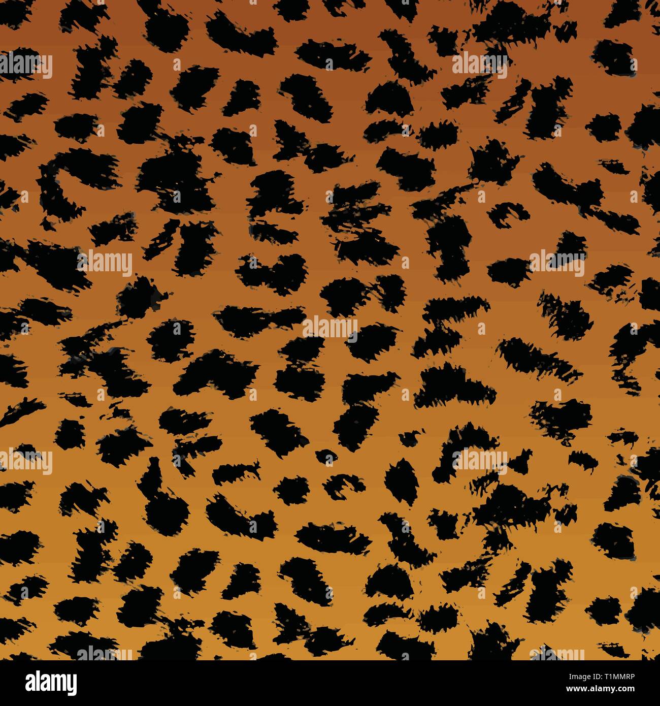 Leopard pattern texture design, vector illustration. Animal print for ...