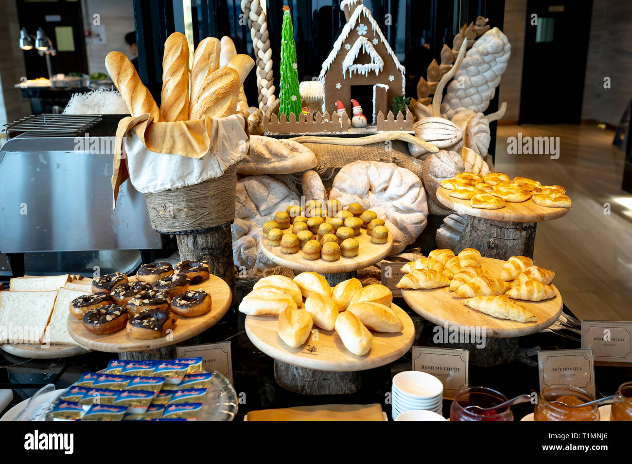 Five-star hotel Vinpearl, Ha Tinh province, Vietnam - December 17, 2018 ...