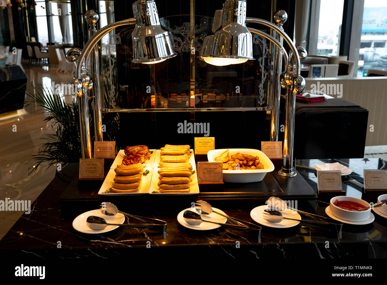 Five-star hotel Vinpearl, Ha Tinh province, Vietnam - December 17, 2018 ...