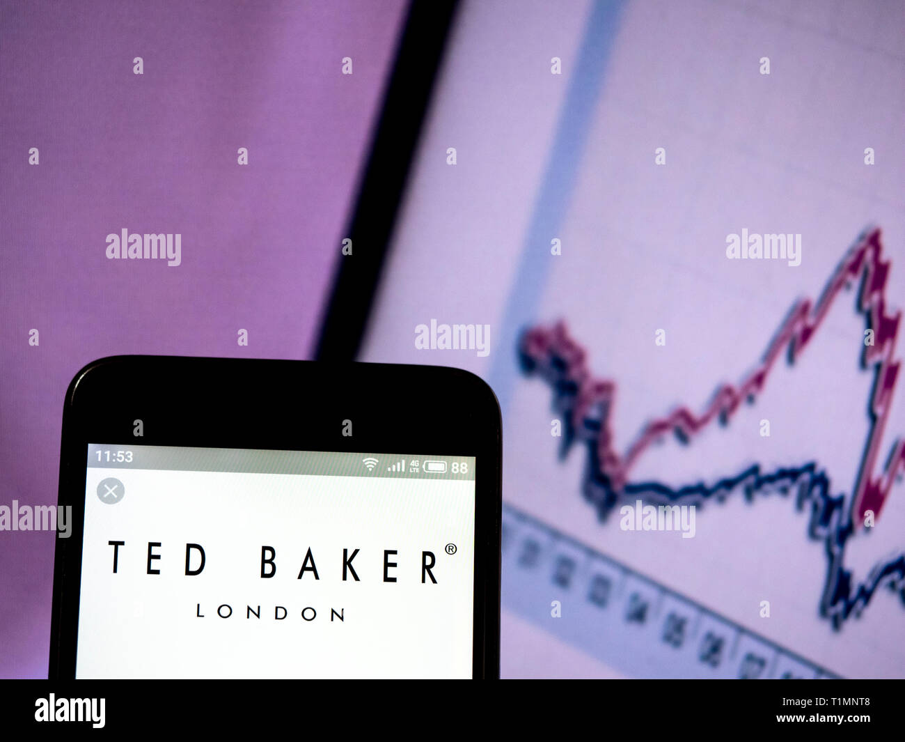 Ted baker logo hi-res stock photography and images - Alamy