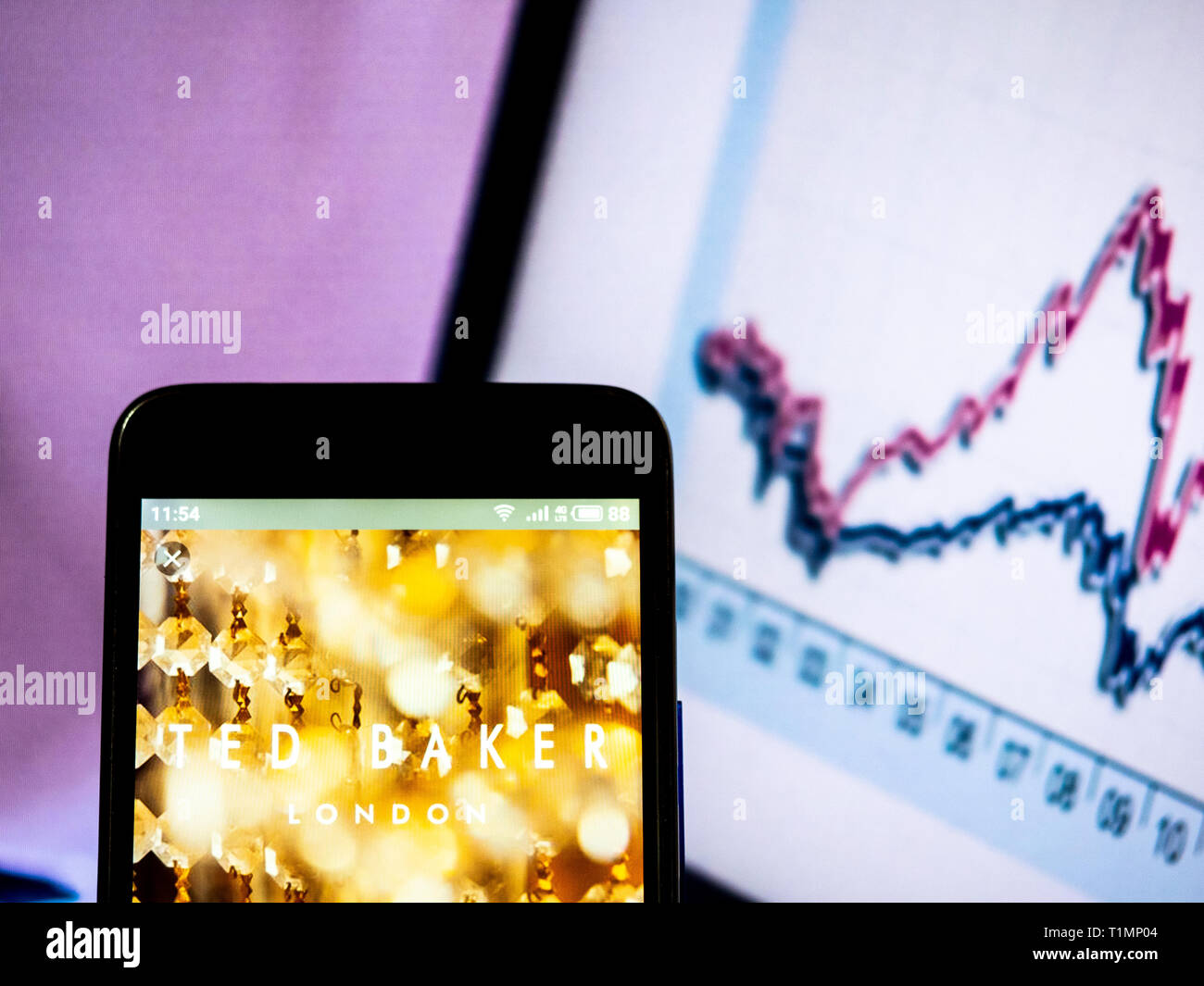 Ted baker logo hi-res stock photography and images - Alamy