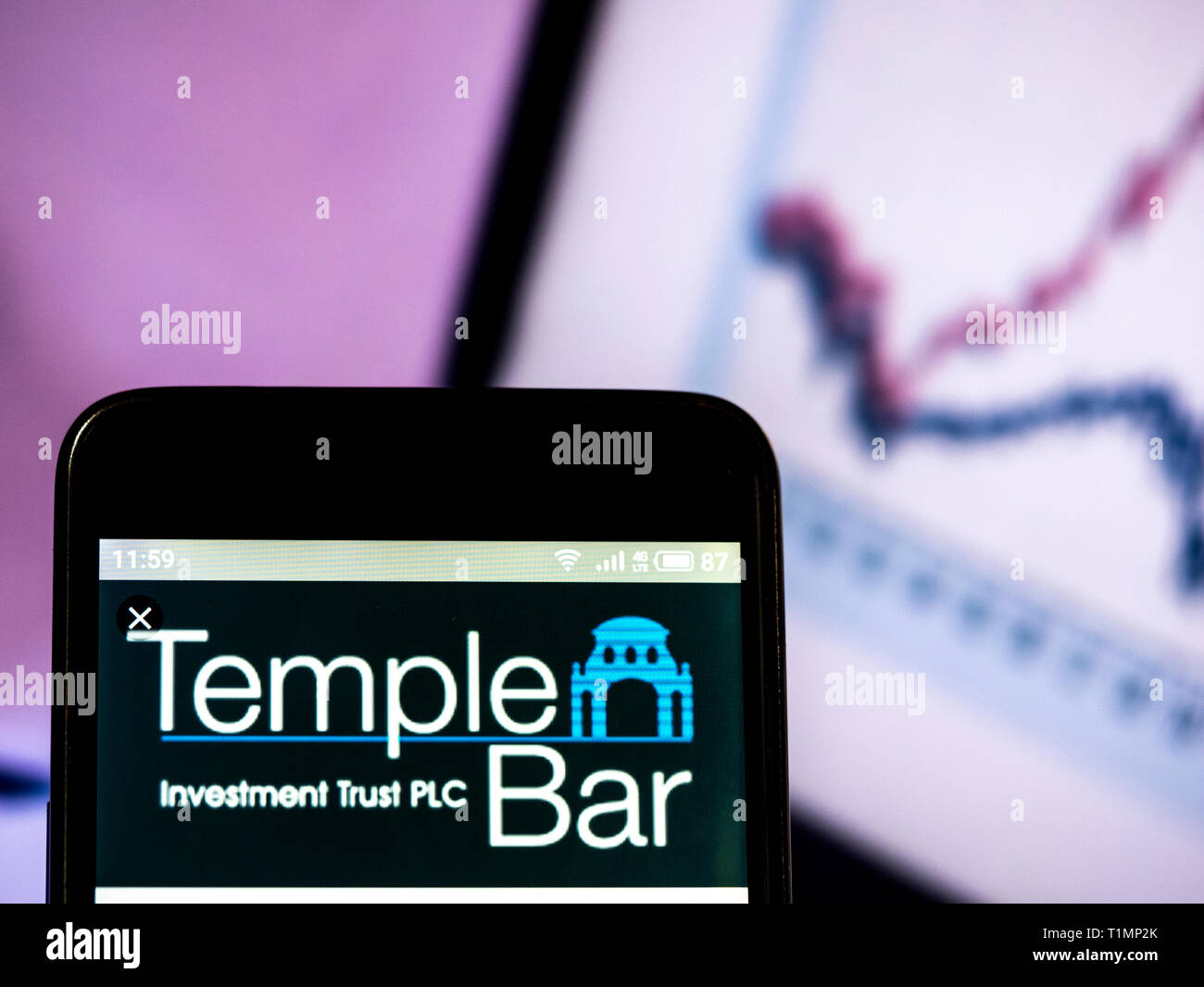 In this photo illustration a Templeton Emerging Markets Investment ...