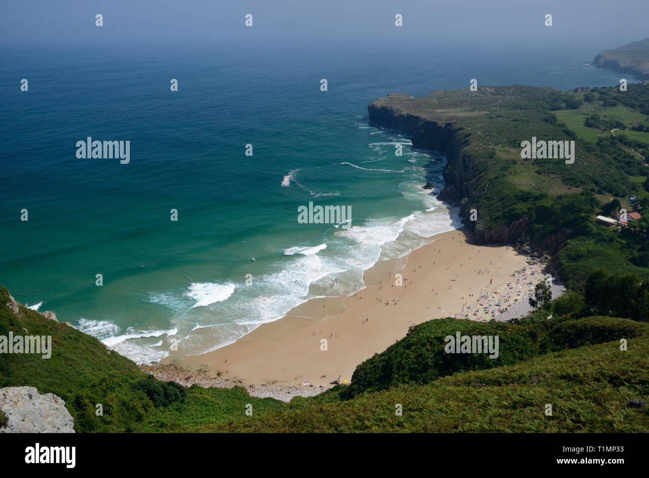 Playa de andrín asturias hi-res stock photography and images - Alamy