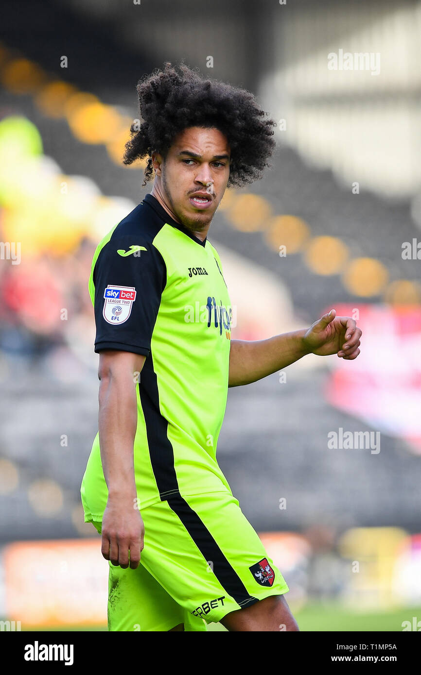 23rd March 2019 , Meadow Lane, Nottingham, England; Sky Bet League Two ...