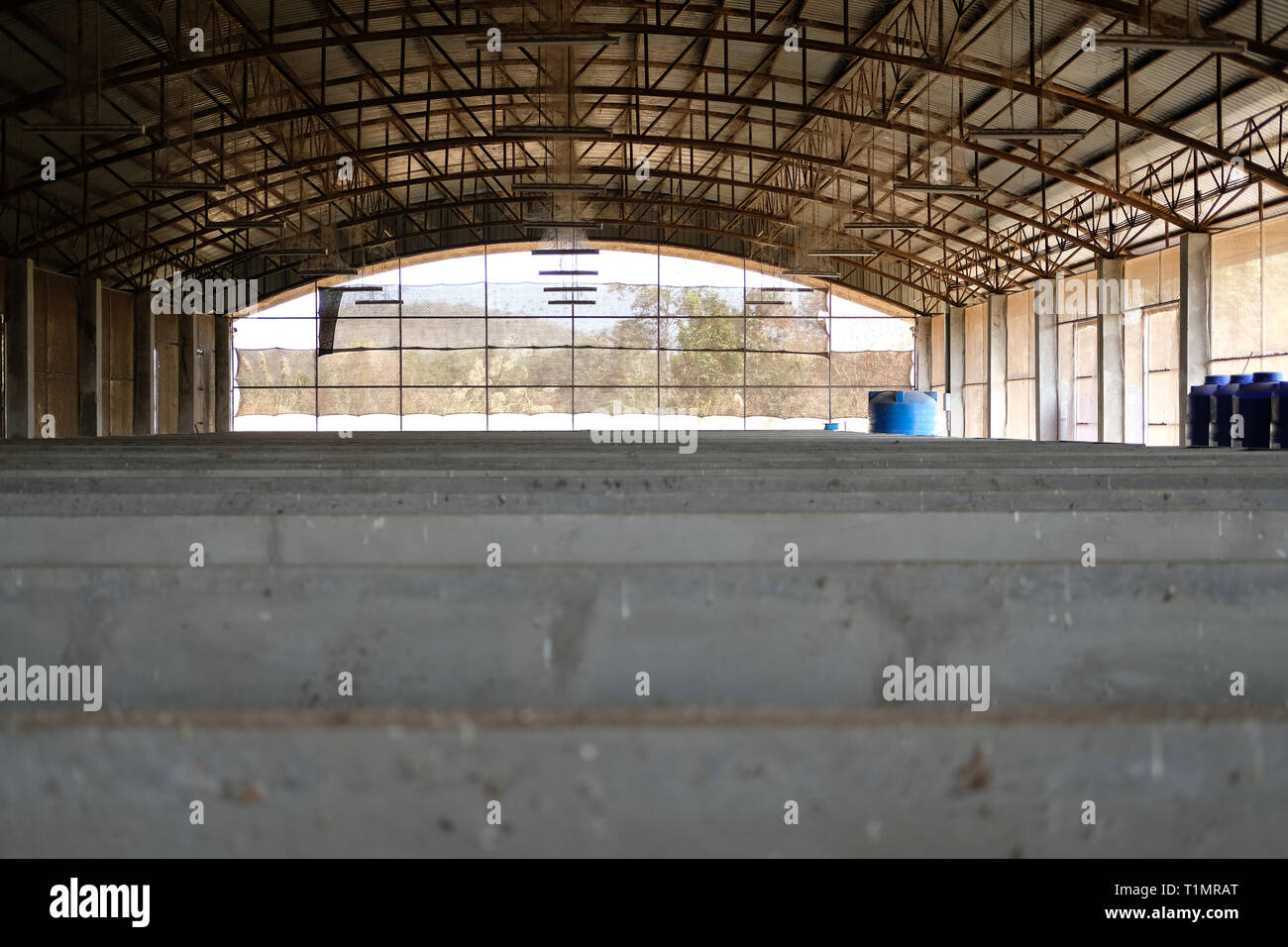 plant for producing vermicompost or manure compost from earthworm Stock ...