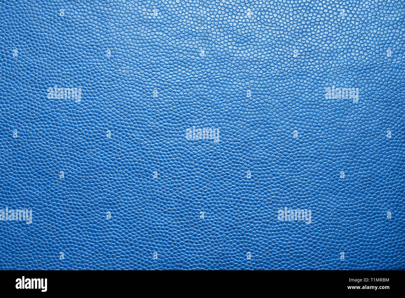 Blue leatherette texture sample color for design. Close up Stock Photo ...