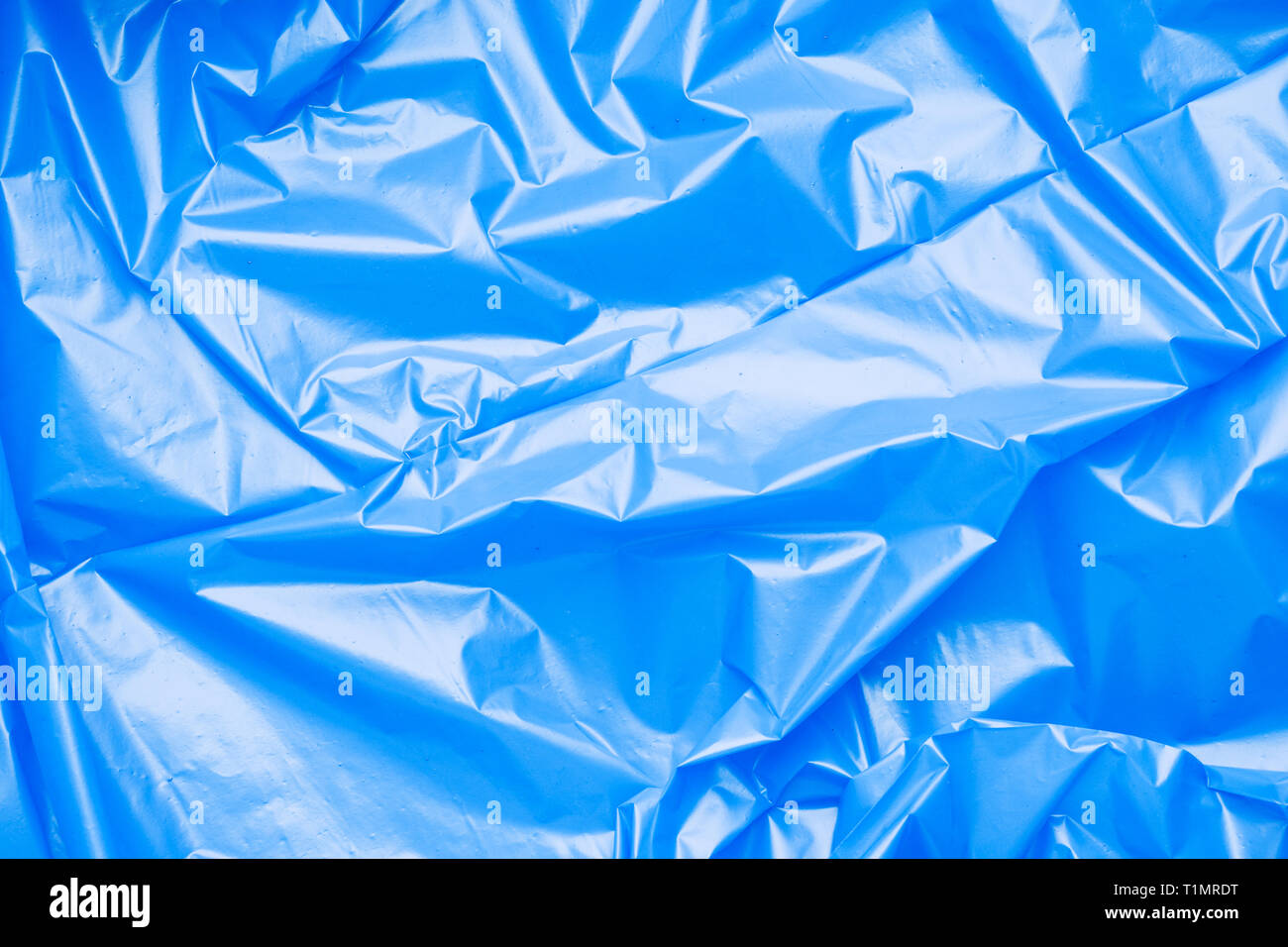Blue polyethylene texture. Background exhaust cellophane package Stock ...