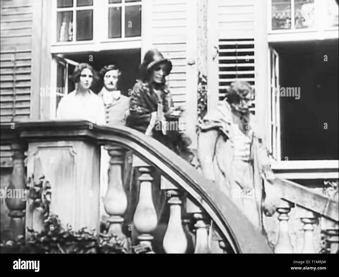 Nosferatu german film 1922 vintage screenshot Stock Photo - Alamy