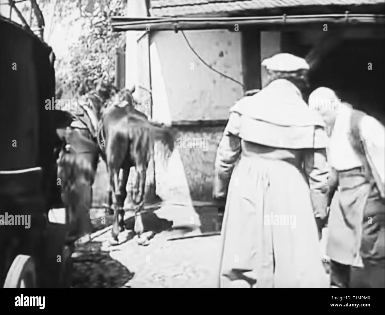 Nosferatu german film 1922 vintage screenshot Stock Photo - Alamy
