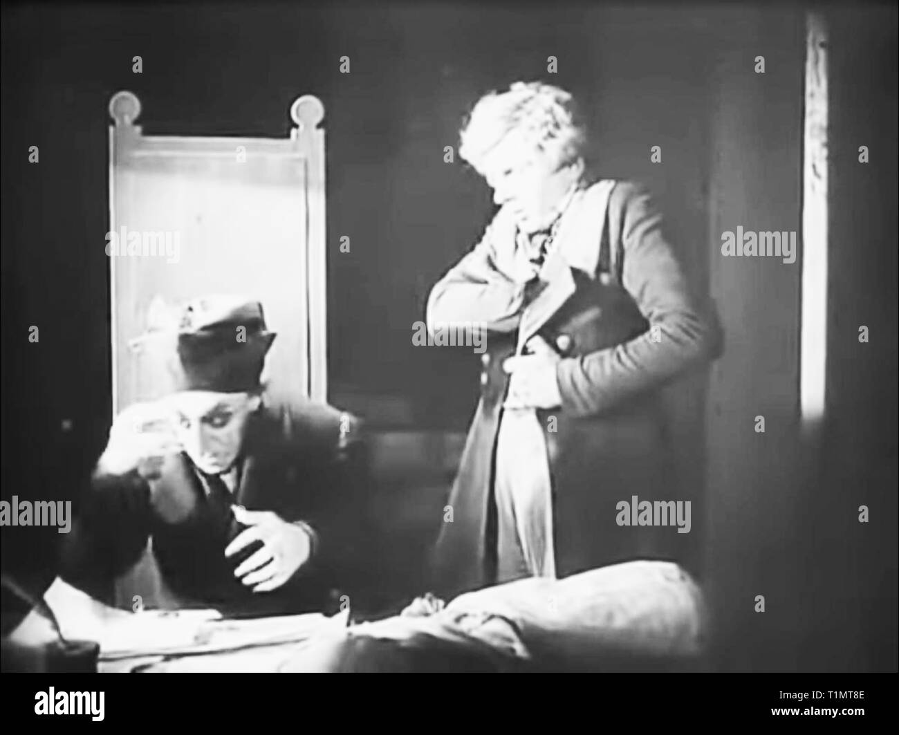 Nosferatu 1922 movie starring Max Schreck directed by F.W. Murnau Stock ...