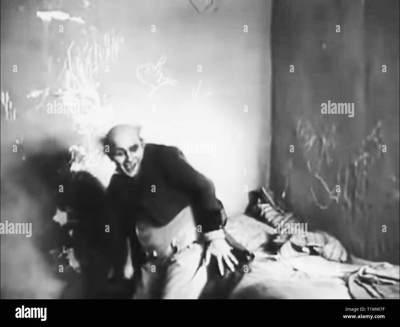 Nosferatu 1922 movie starring Max Schreck directed by F.W. Murnau Stock ...