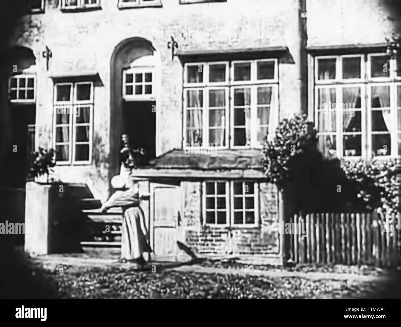 Nosferatu 1922 movie starring Max Schreck directed by F.W. Murnau Stock ...