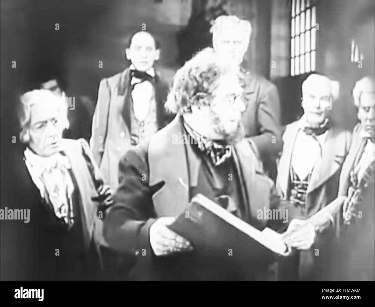 Nosferatu german film 1922 vintage screenshot Stock Photo - Alamy