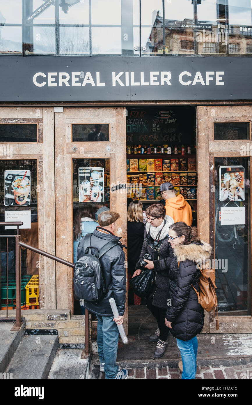 Cereal killer cafe hi-res stock photography and images - Alamy