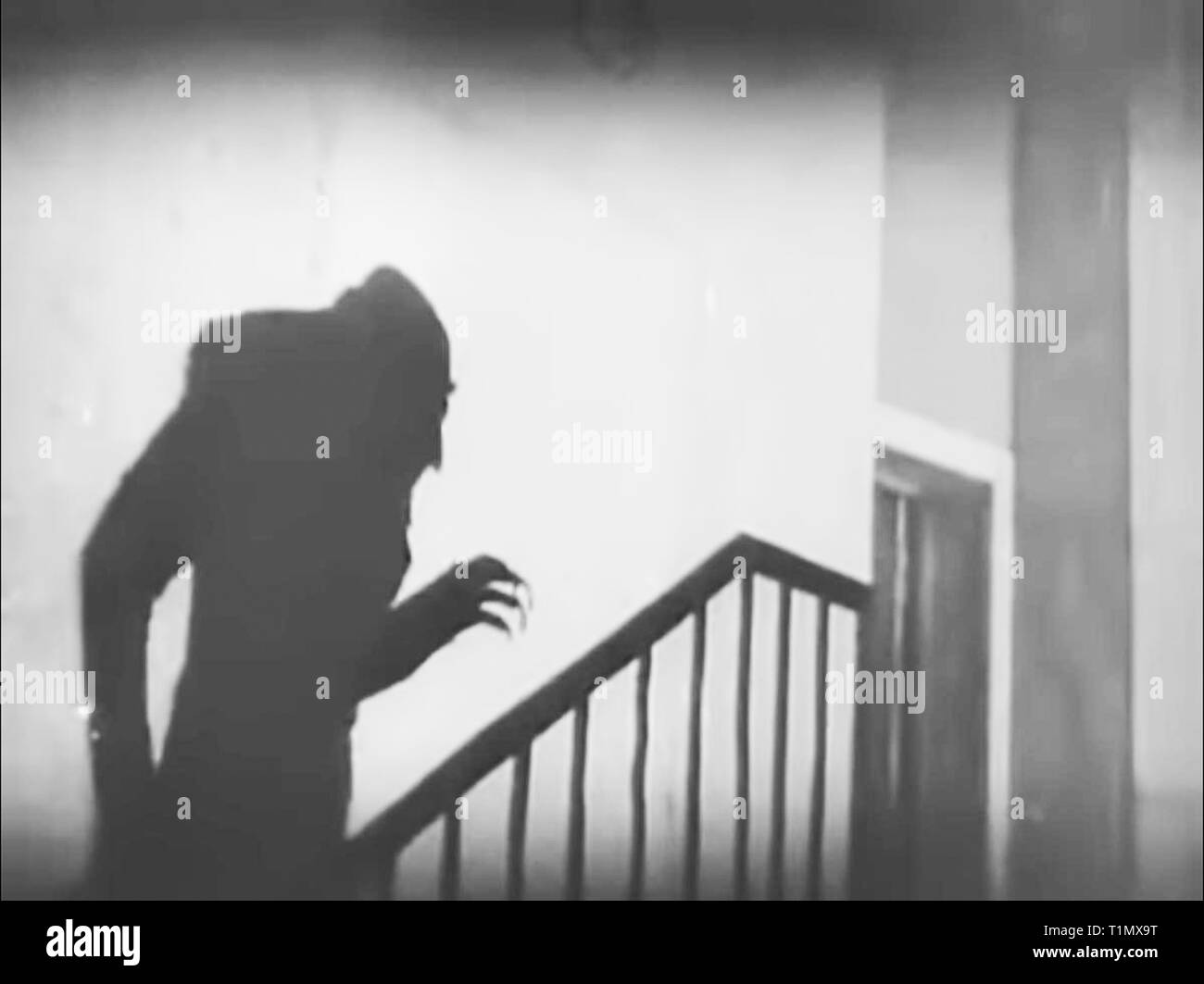 Nosferatu 1922 vintage movie screen Stock Photo - Alamy
