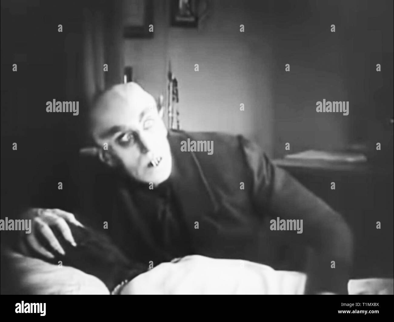 Nosferatu 1922 vintage movie screen Stock Photo - Alamy