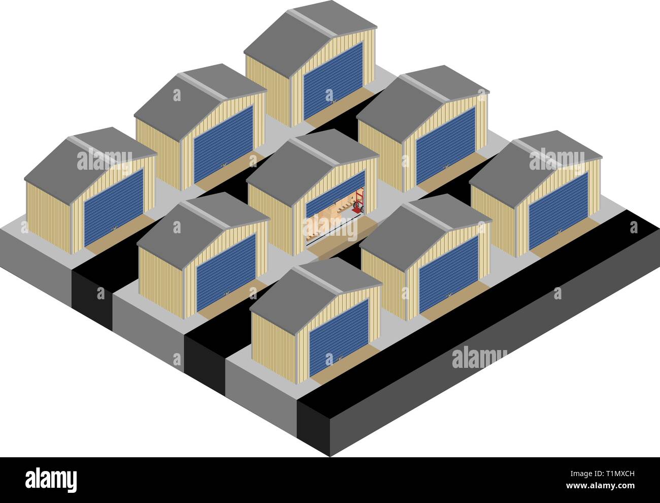 Units front Stock Vector Images - Alamy