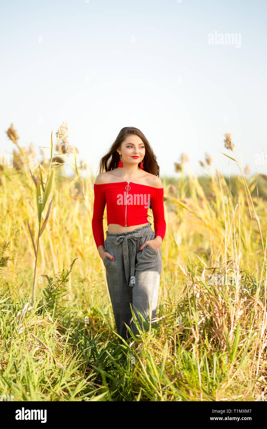 Teenage Farm Girl