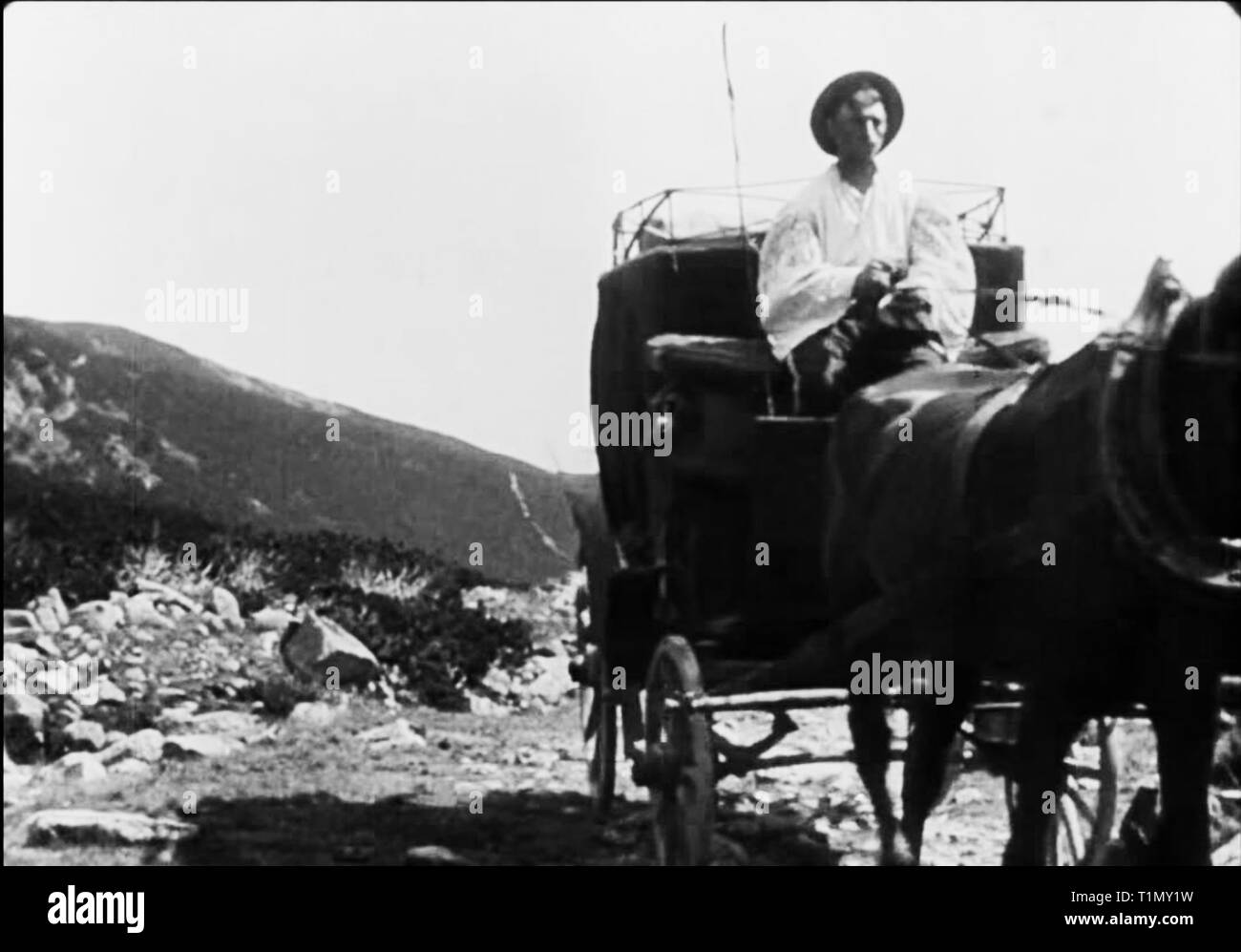 Nosferatu 1922 vintage movie screen Stock Photo - Alamy