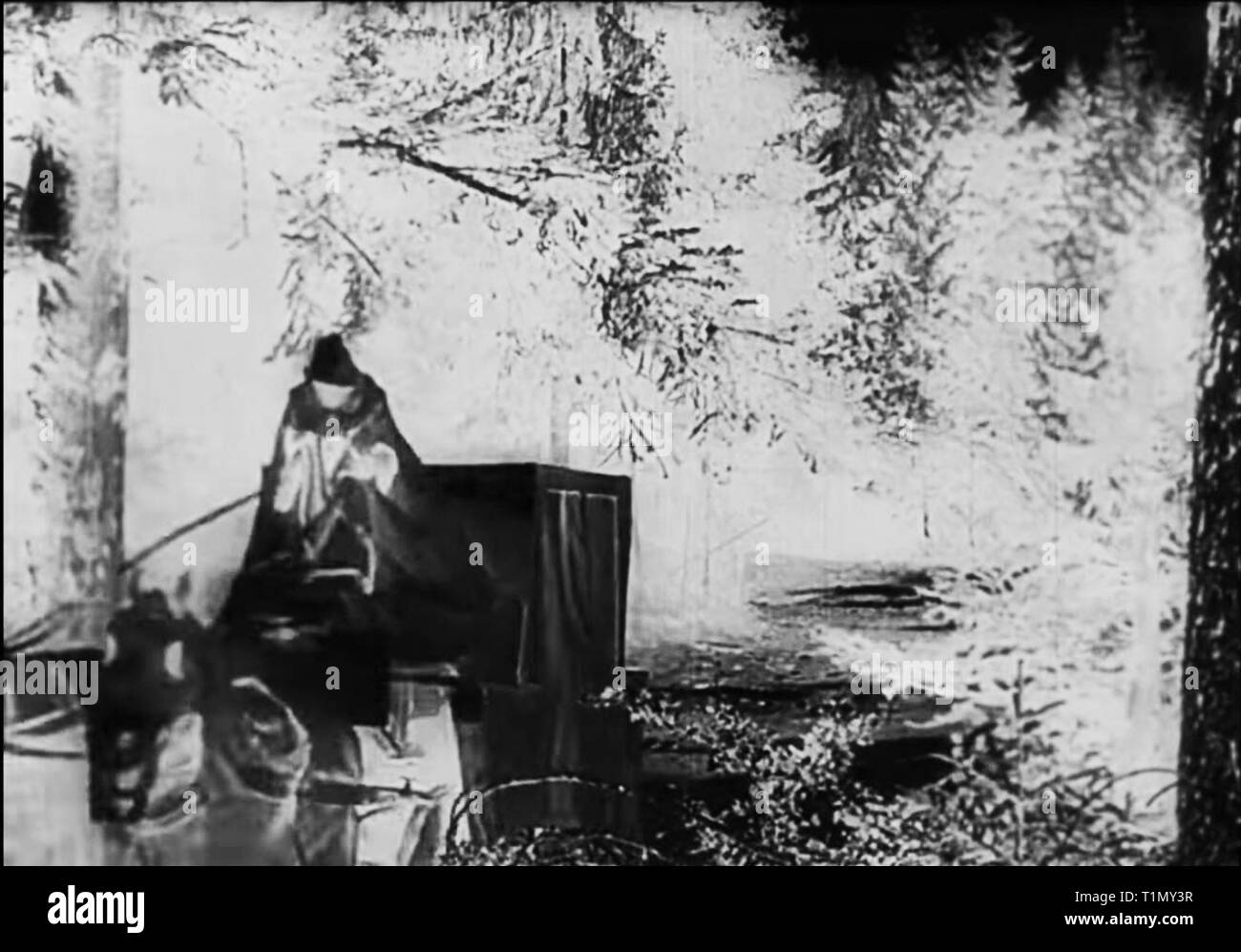 Nosferatu 1922 vintage movie screen Stock Photo - Alamy