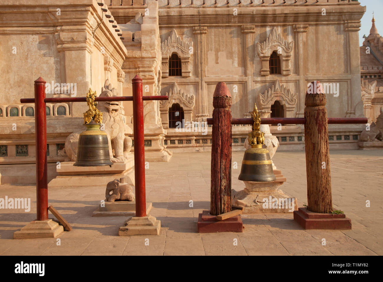 Buddhist temple bells hi-res stock photography and images - Alamy