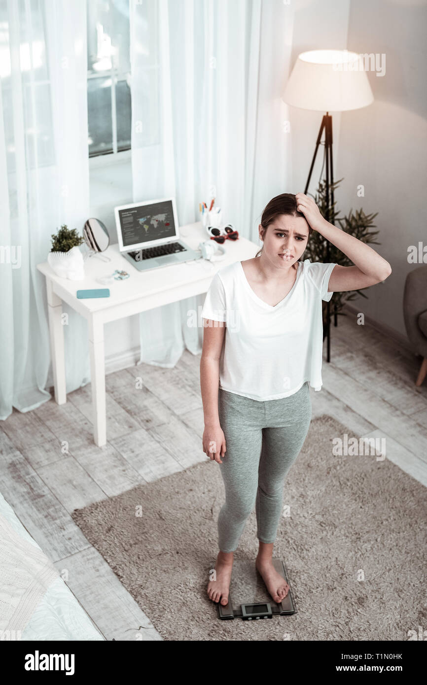 Putting on weight hi-res stock photography and images - Alamy