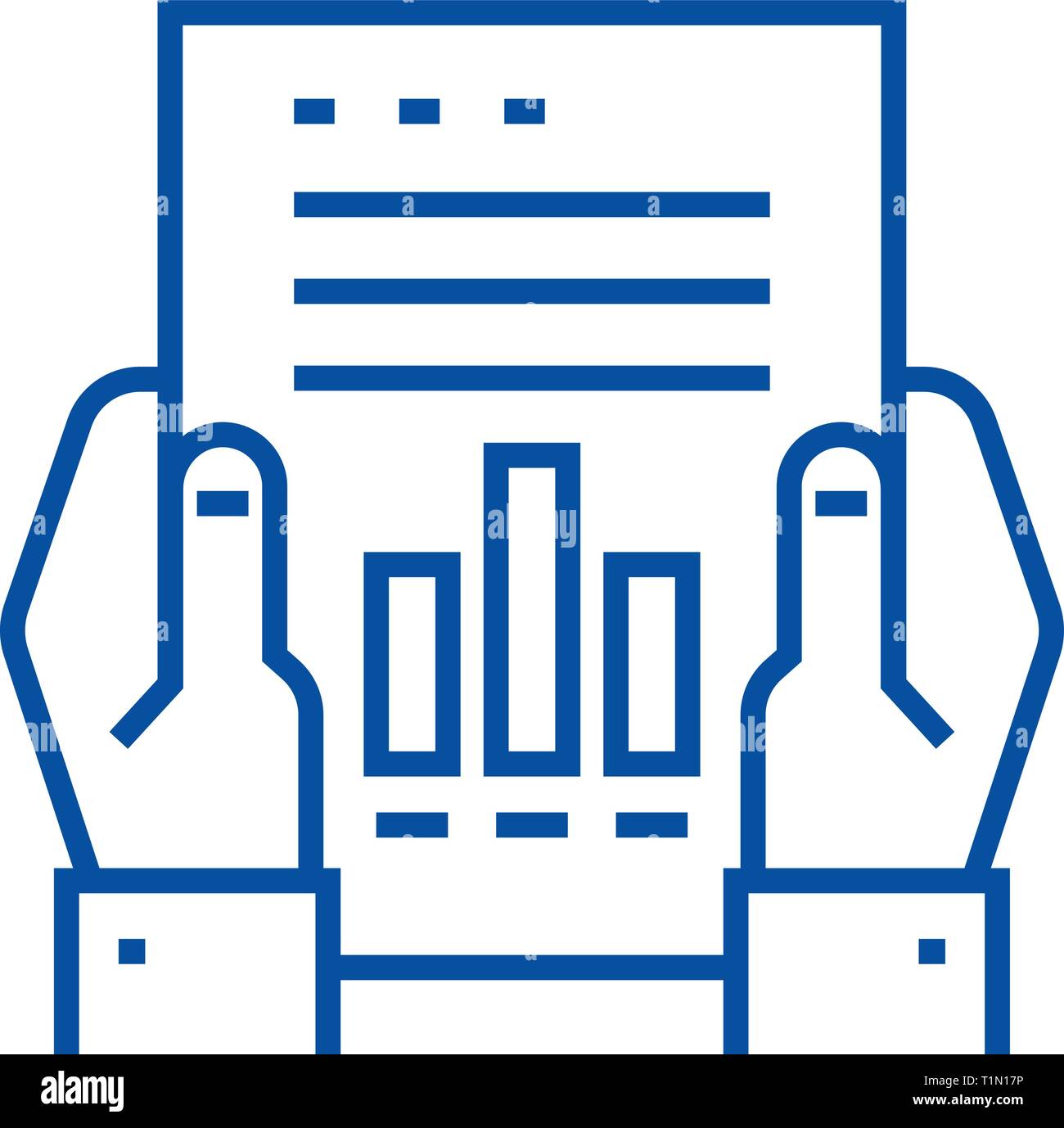 Financial Report Icon