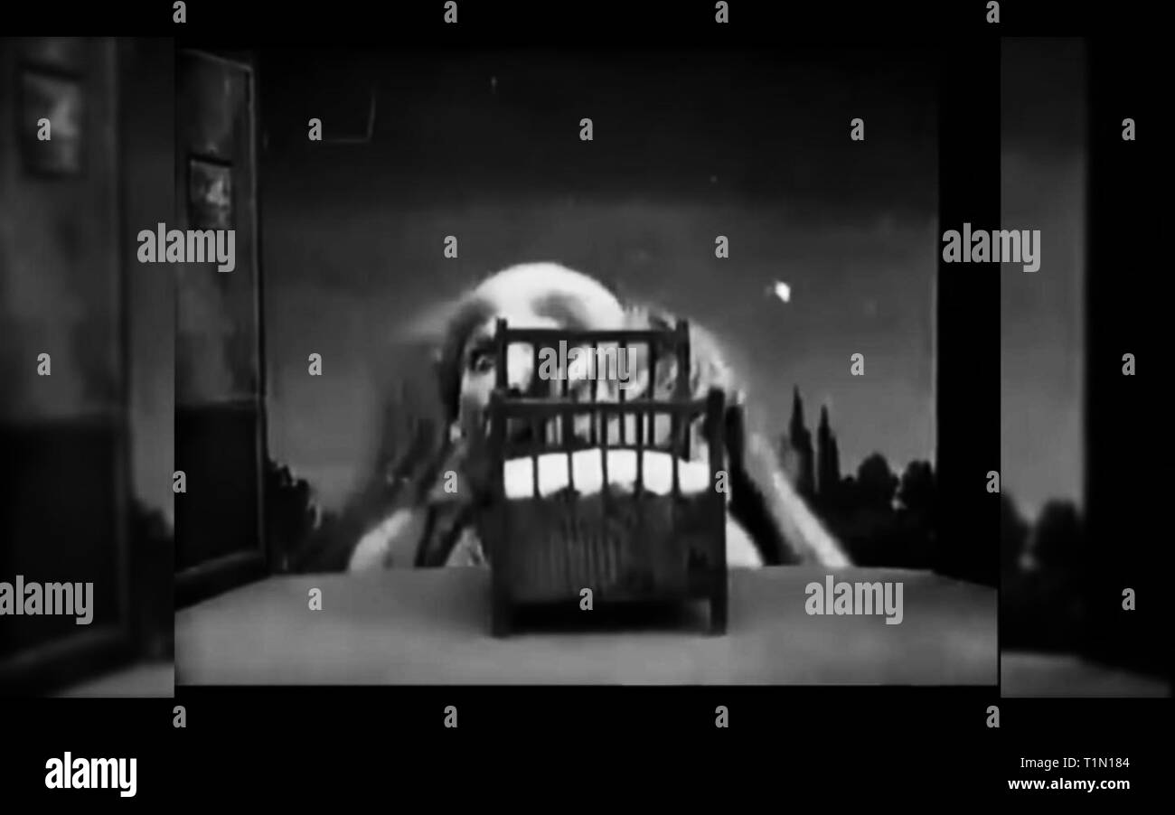 Haunted house and gardens vintage spooky photo Stock Photo - Alamy