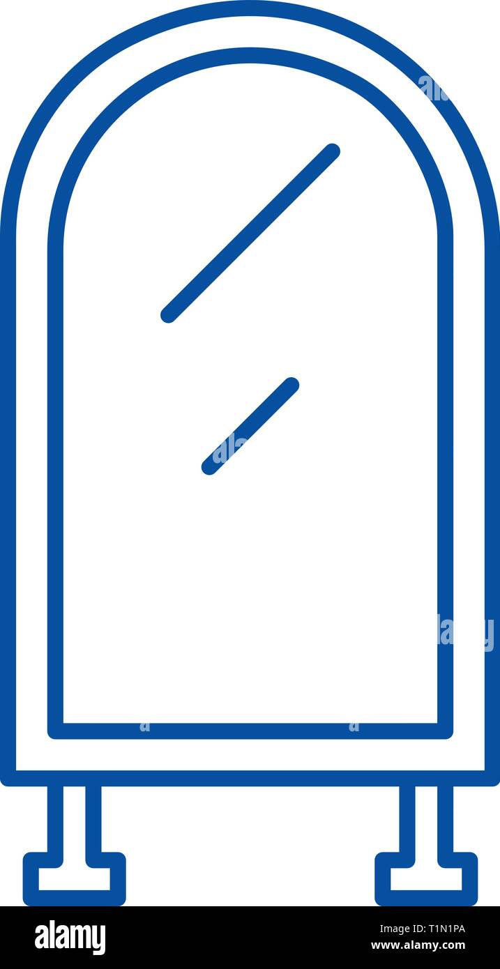 Residence mirror room Stock Vector Images - Alamy