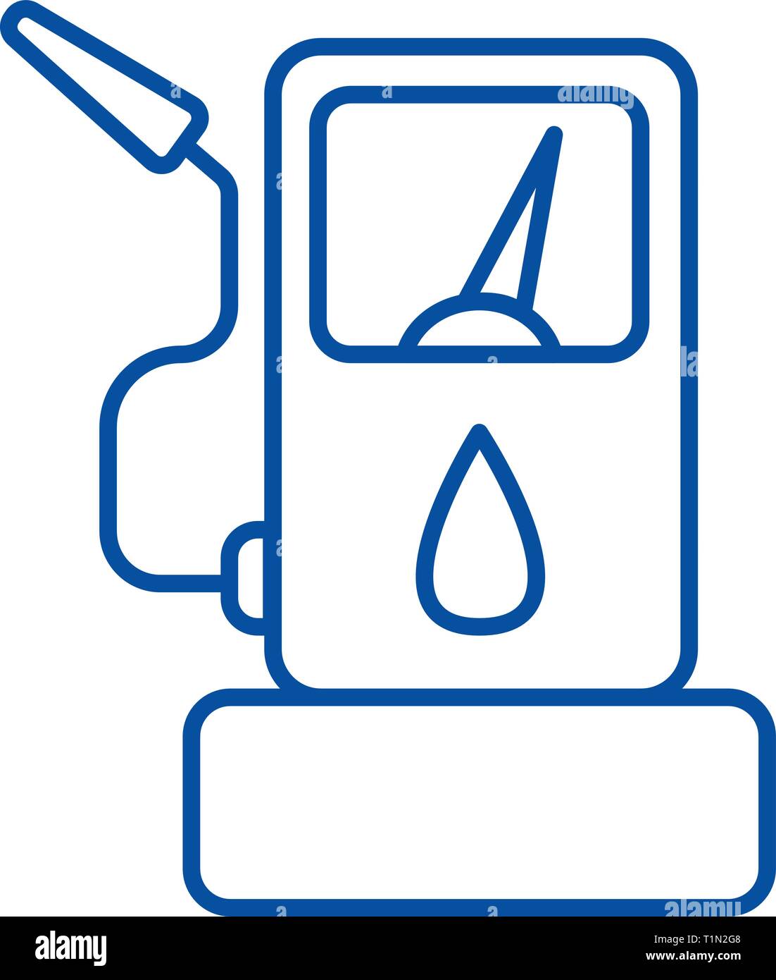 Gas station symbol Stock Vector Images - Alamy