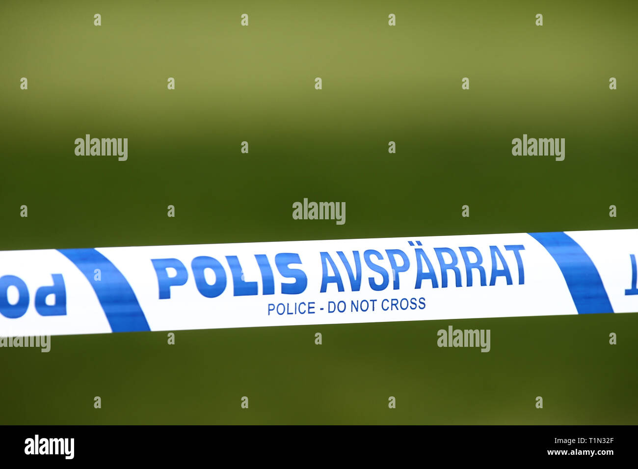 Crime scene barriers hi-res stock photography and images - Alamy