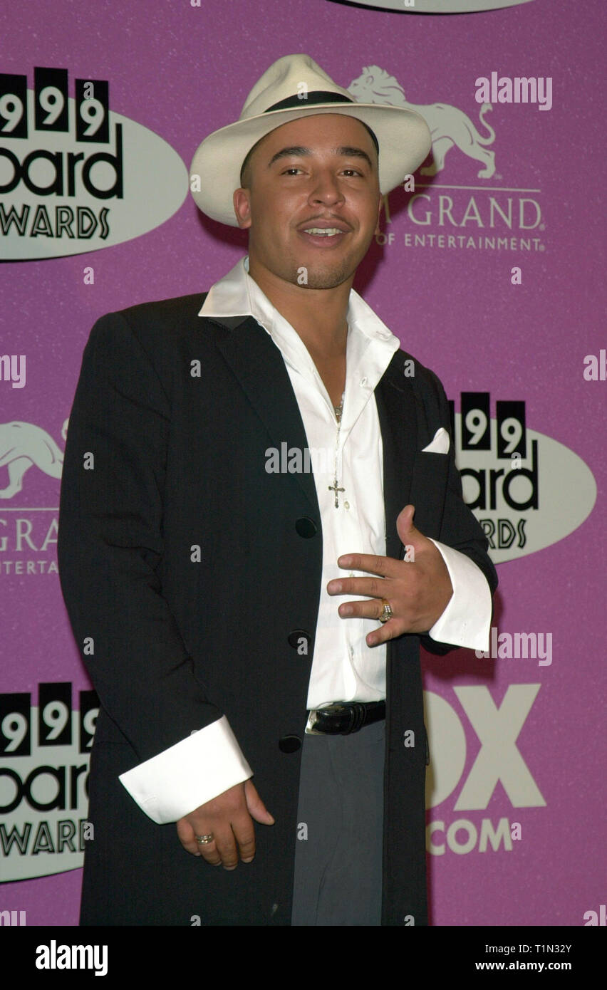 LAS VEGAS, NV. December 08, 1999: Pop star Lou Bega at the Billboard ...