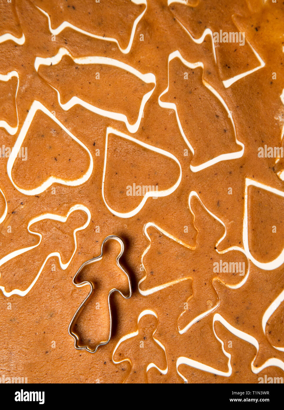 gingerbread manufacturing at home in a kitchen Stock Photo - Alamy