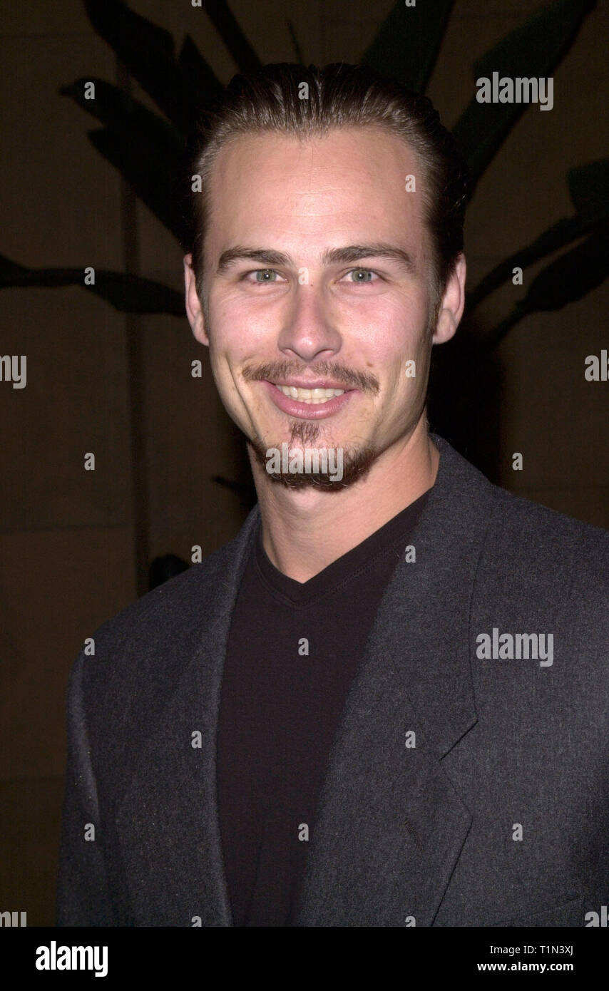 LOS ANGELES, CA. December 13, 1999: Actor Liam Waite at the Los Angeles ...